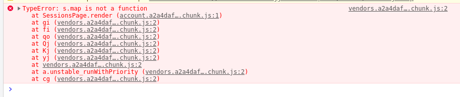 An unexpected error has occurred after going to Sessions page · Issue #898 · openreferral ...