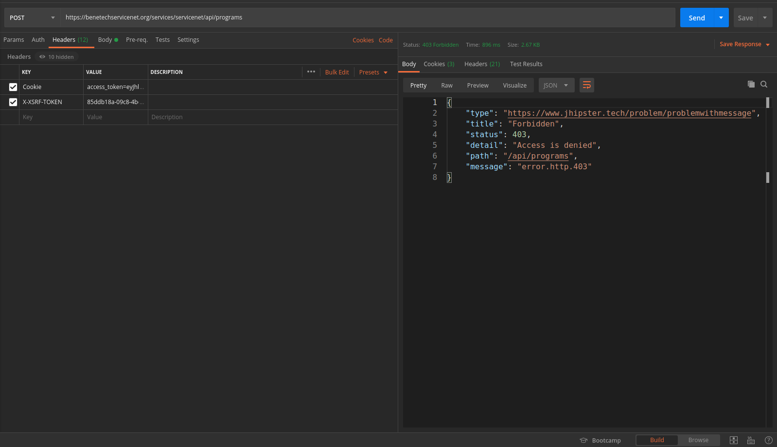 Security: PreAuthorize is not checking authorities · Issue #936 · openreferral/ServiceNet · GitHub