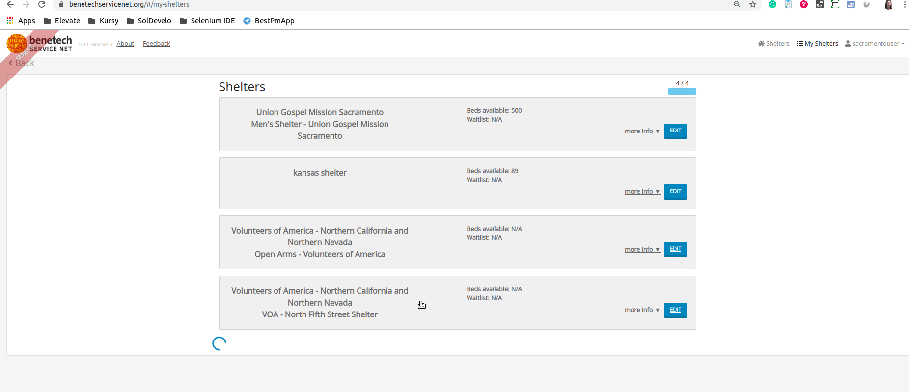 Issue with displaying shelters on the SACRAMENTO_USER homepage · Issue #975 · openreferral ...