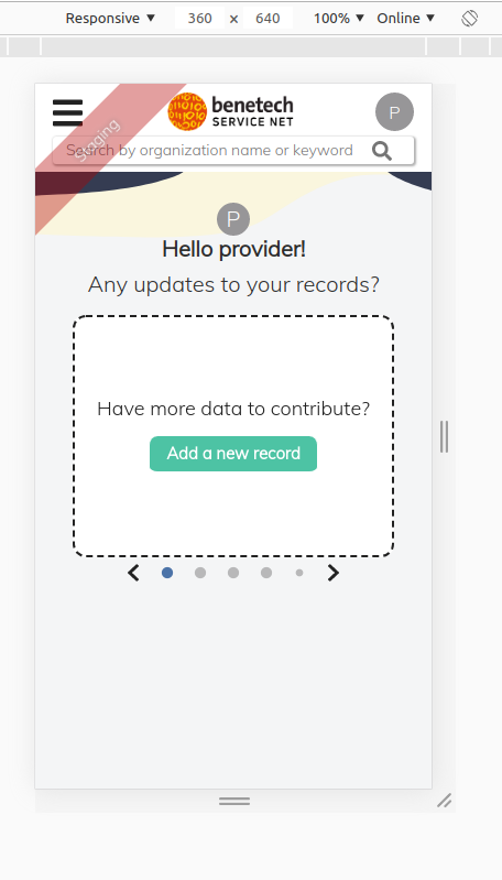 Create new landing page for Service Providers · Issue #943 · openreferral/ServiceNet · GitHub