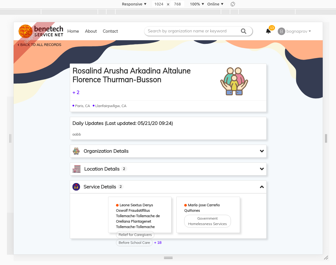 UI issue when displaying long service names · Issue #1015 · openreferral/ServiceNet · GitHub