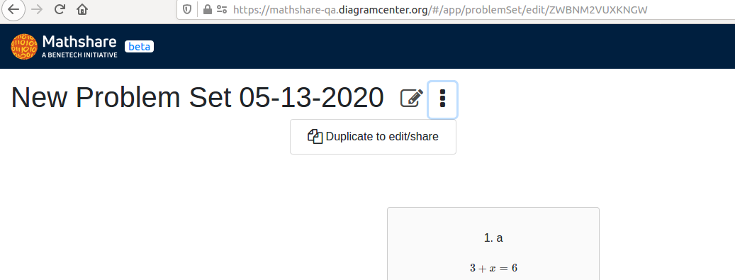 change wording to duplicate problem set menu option · Issue #1130 · benetech/MathShare · GitHub