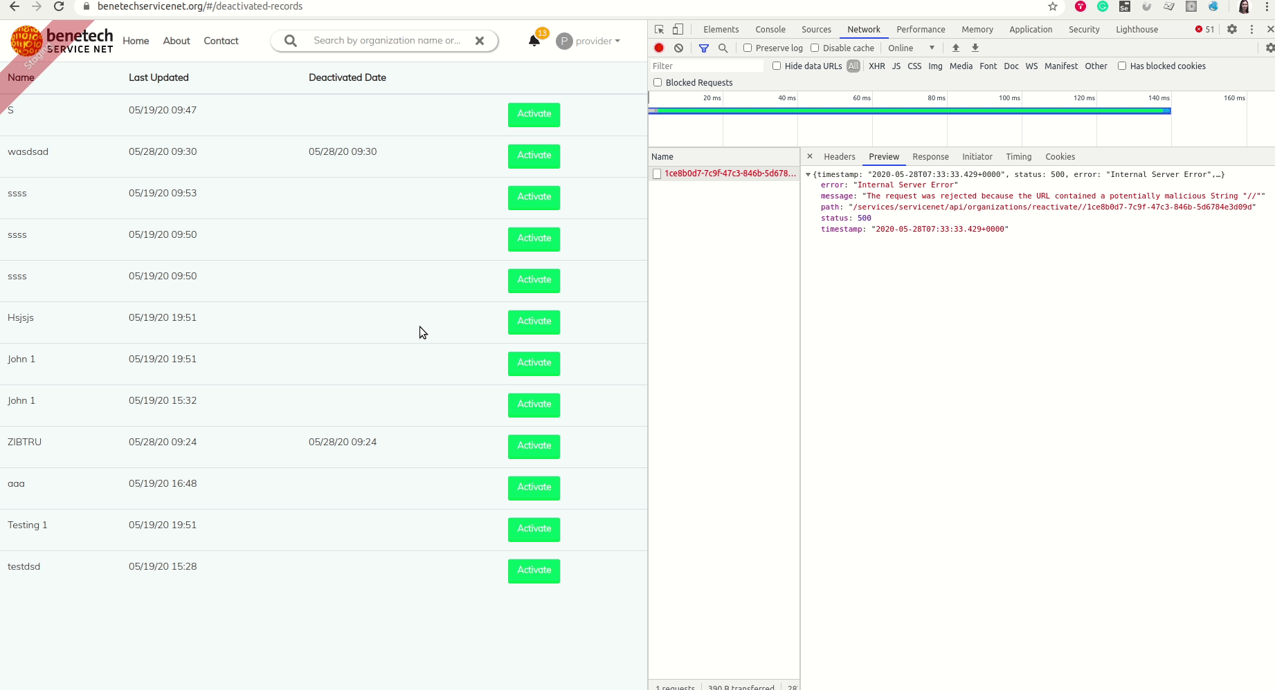 Allow for reactivation of records · Issue #1026 · openreferral/ServiceNet · GitHub