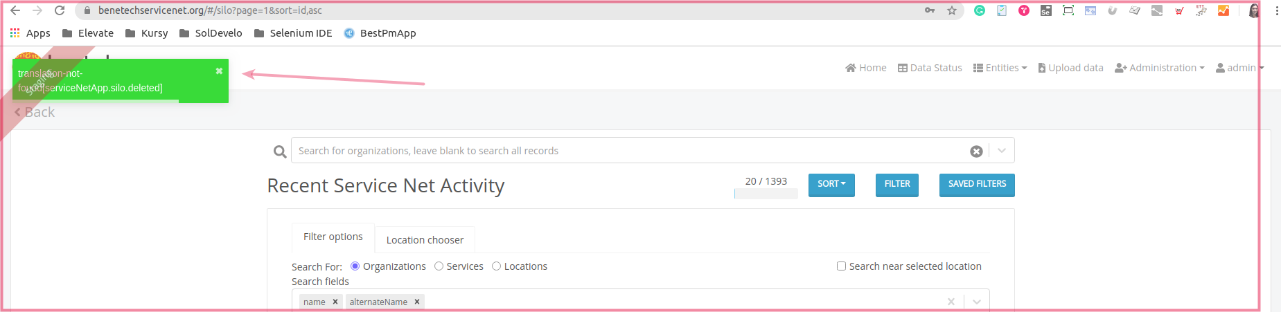 Allow for creation of separate silos of the ServiceProvider view (for different regions as an ...
