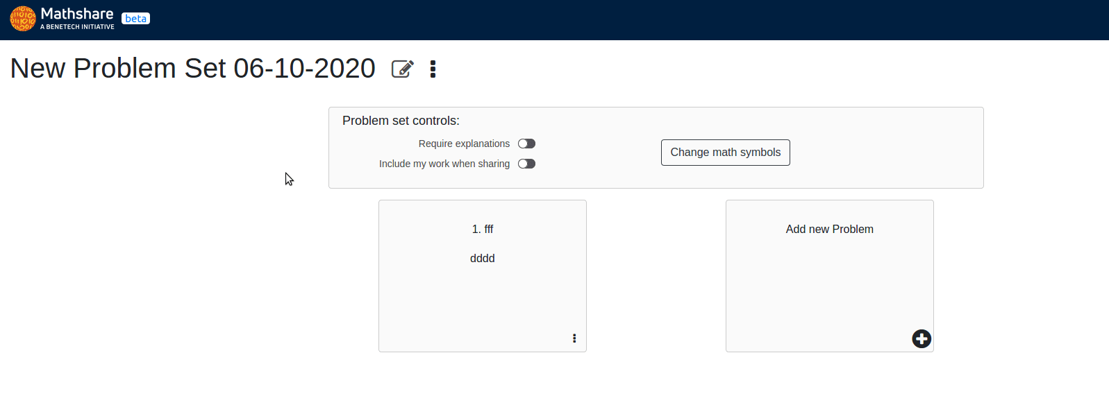 Changes to share options · Issue #1086 · benetech/MathShare · GitHub