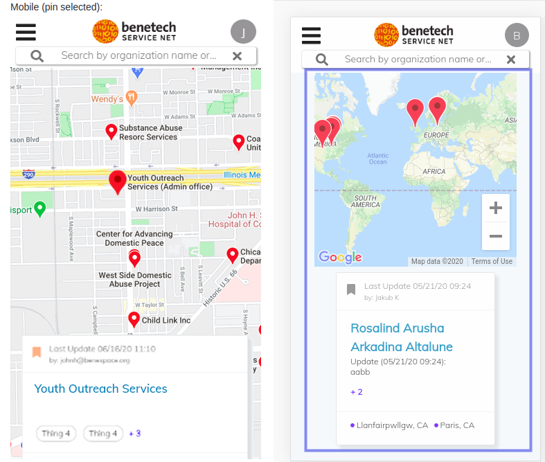 Add map view for records · Issue #1064 · openreferral/ServiceNet · GitHub