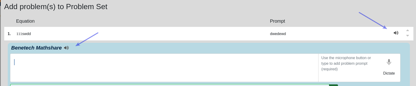 TTS button that is easily identified and accessible · Issue #1000 · benetech/MathShare · GitHub