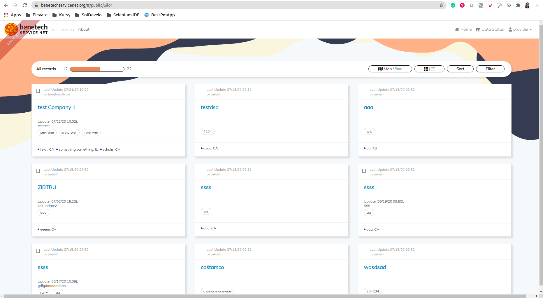 Create a setting that allows certain silos to expose a public facing list of records · Issue ...
