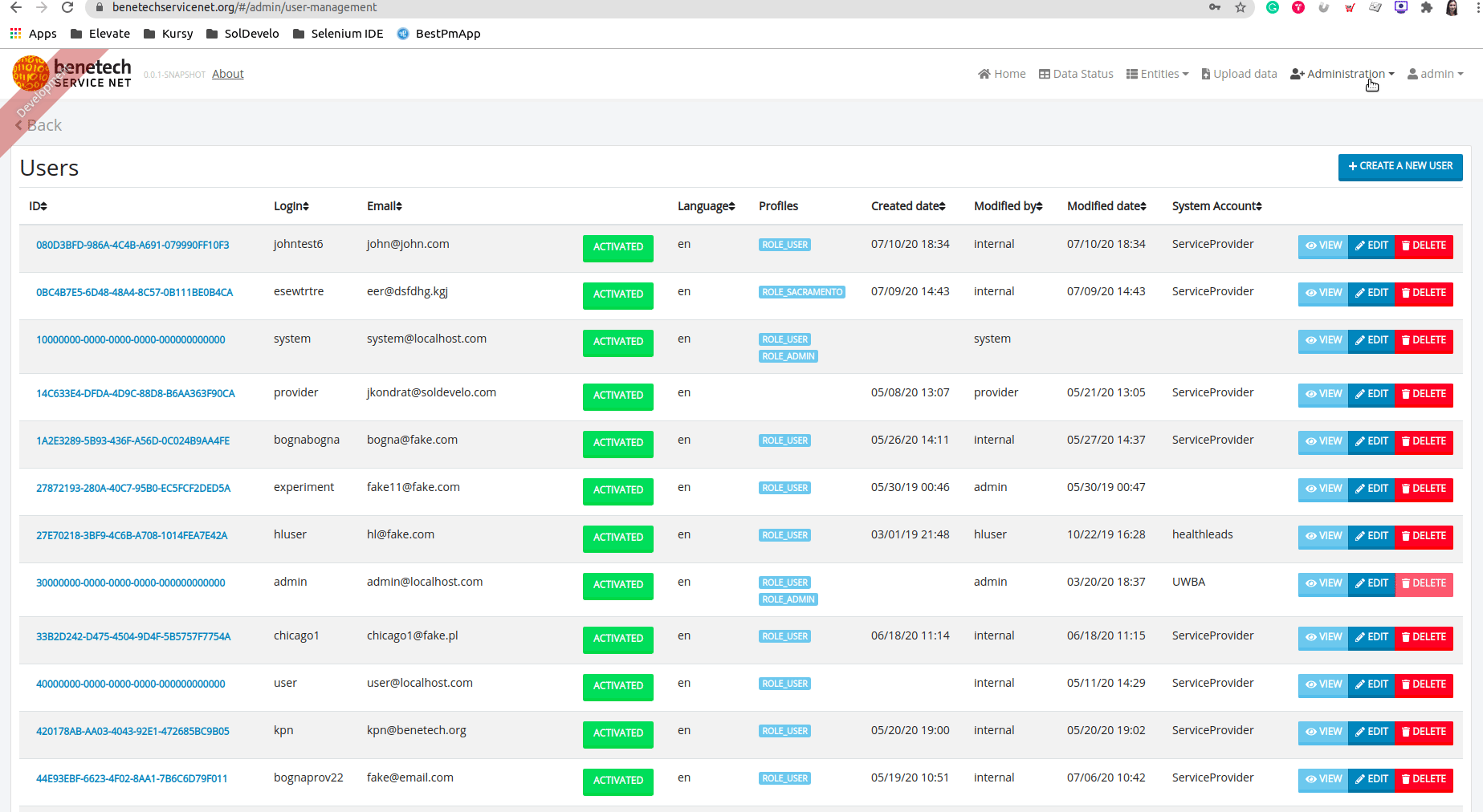 Hide unused administration pages · Issue #864 · openreferral/ServiceNet ...