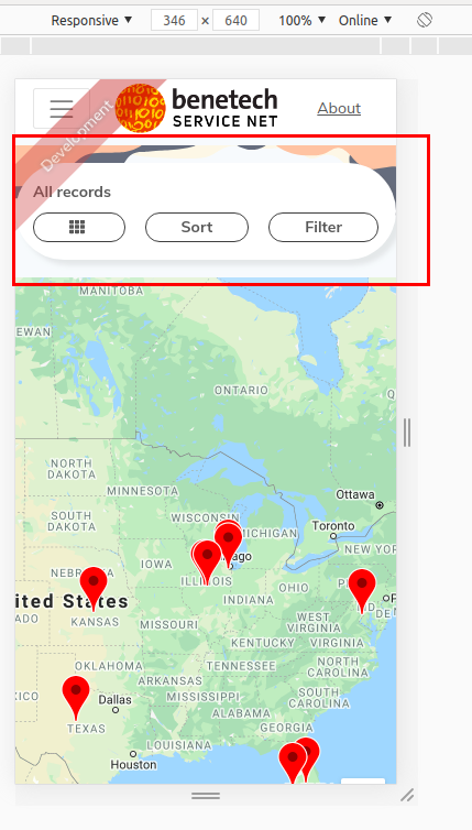 Improve Map View on mobile. · Issue #1073 · openreferral/ServiceNet · GitHub