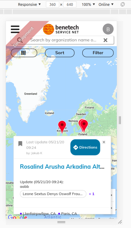 Add 'directions' button to map and location card · Issue #1132 · openreferral/ServiceNet · GitHub