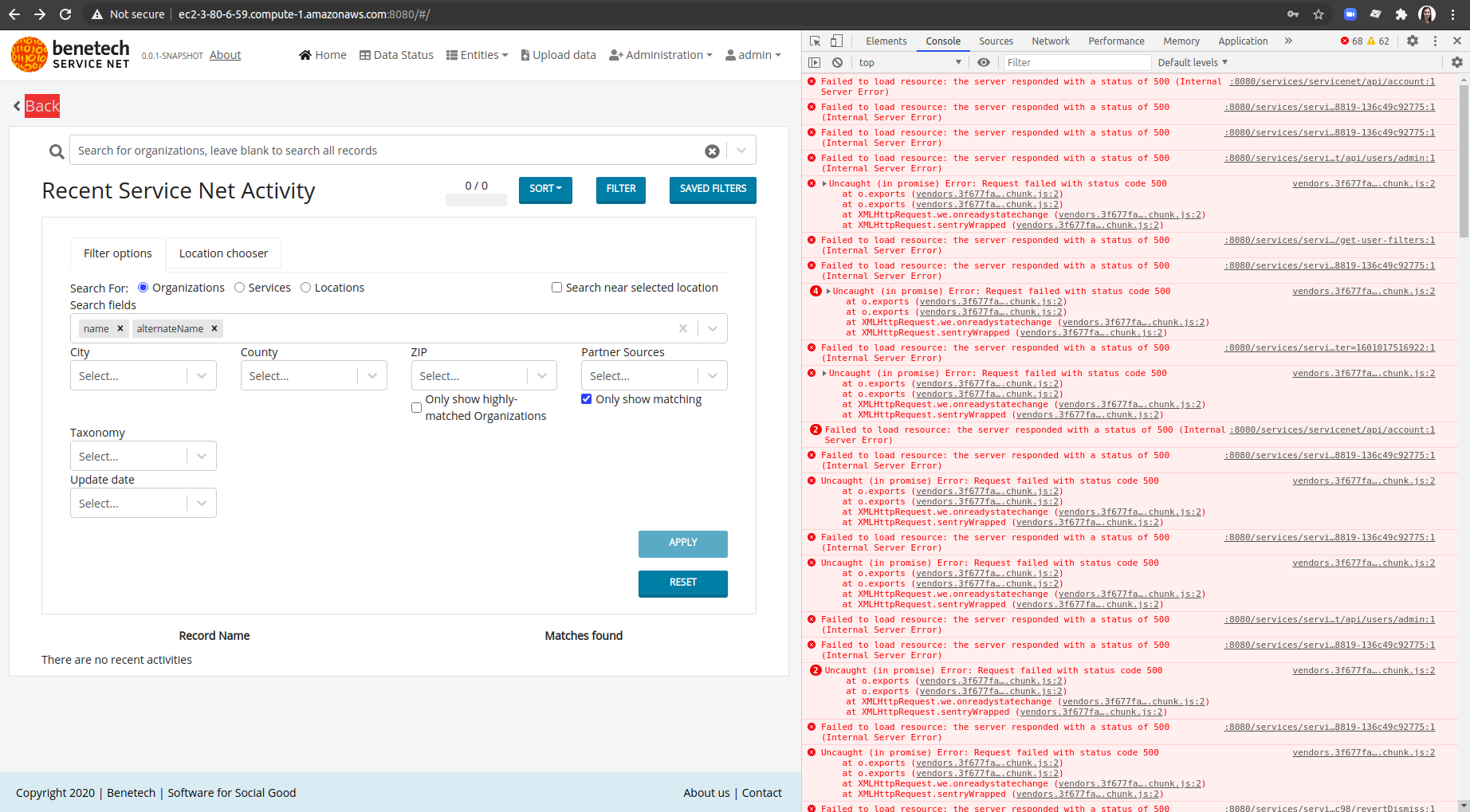 Reinstating records after dismissing cause an internal server error · Issue #1260 · openreferral ...