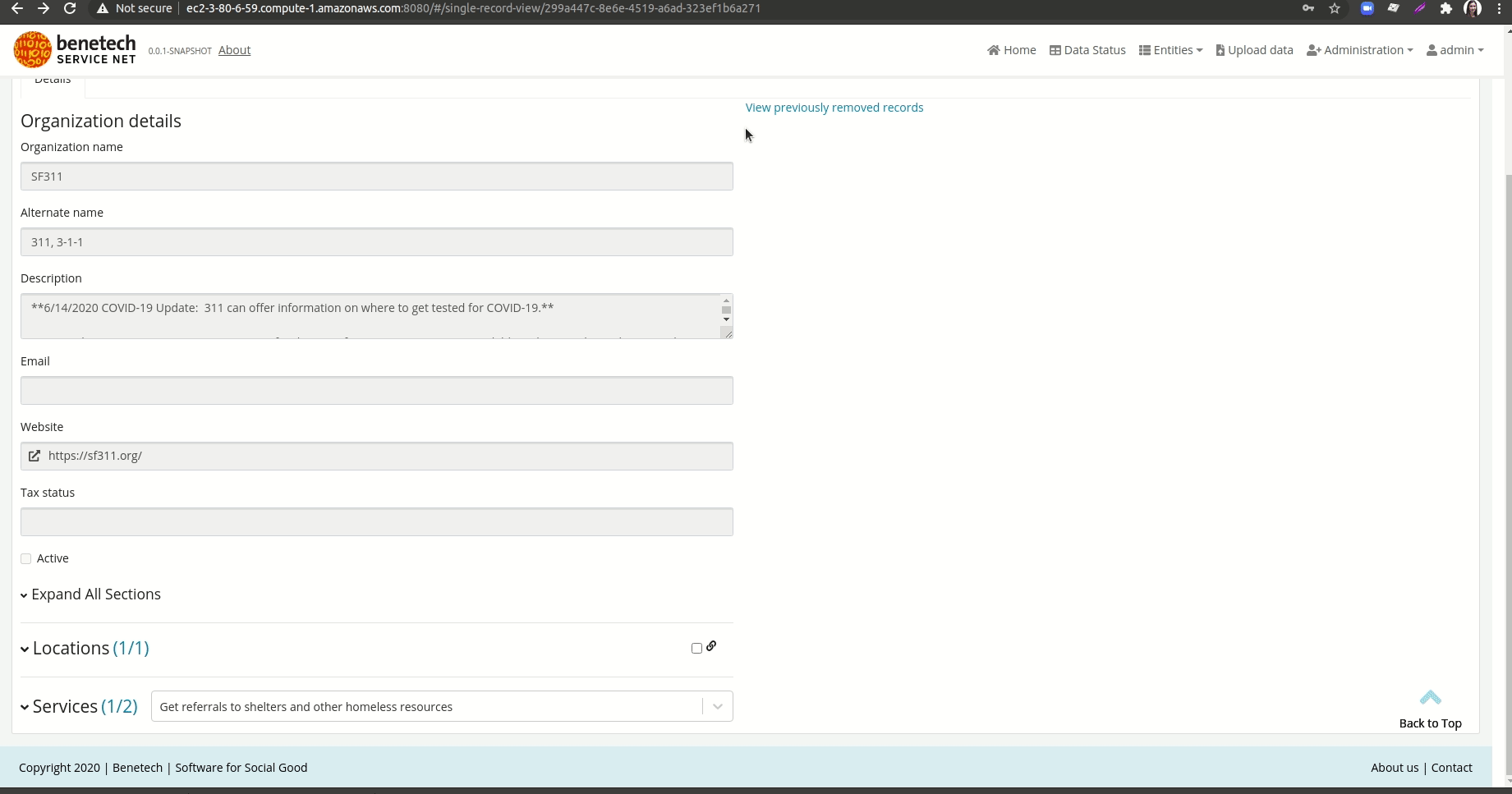 URL address is out of the field in the dismissed-match-view · Issue #1272 · openreferral ...