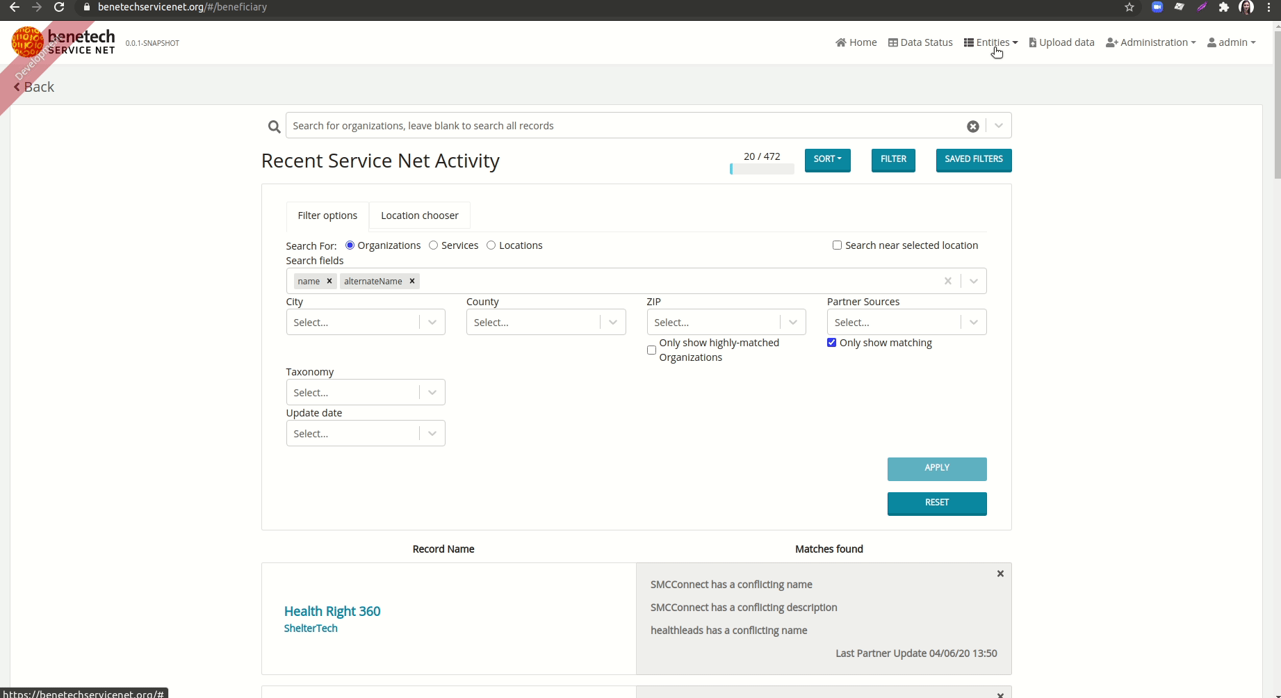 CBO Service Net Referral Tracking Database Initial Idea · Issue #1176 · openreferral/ServiceNet ...