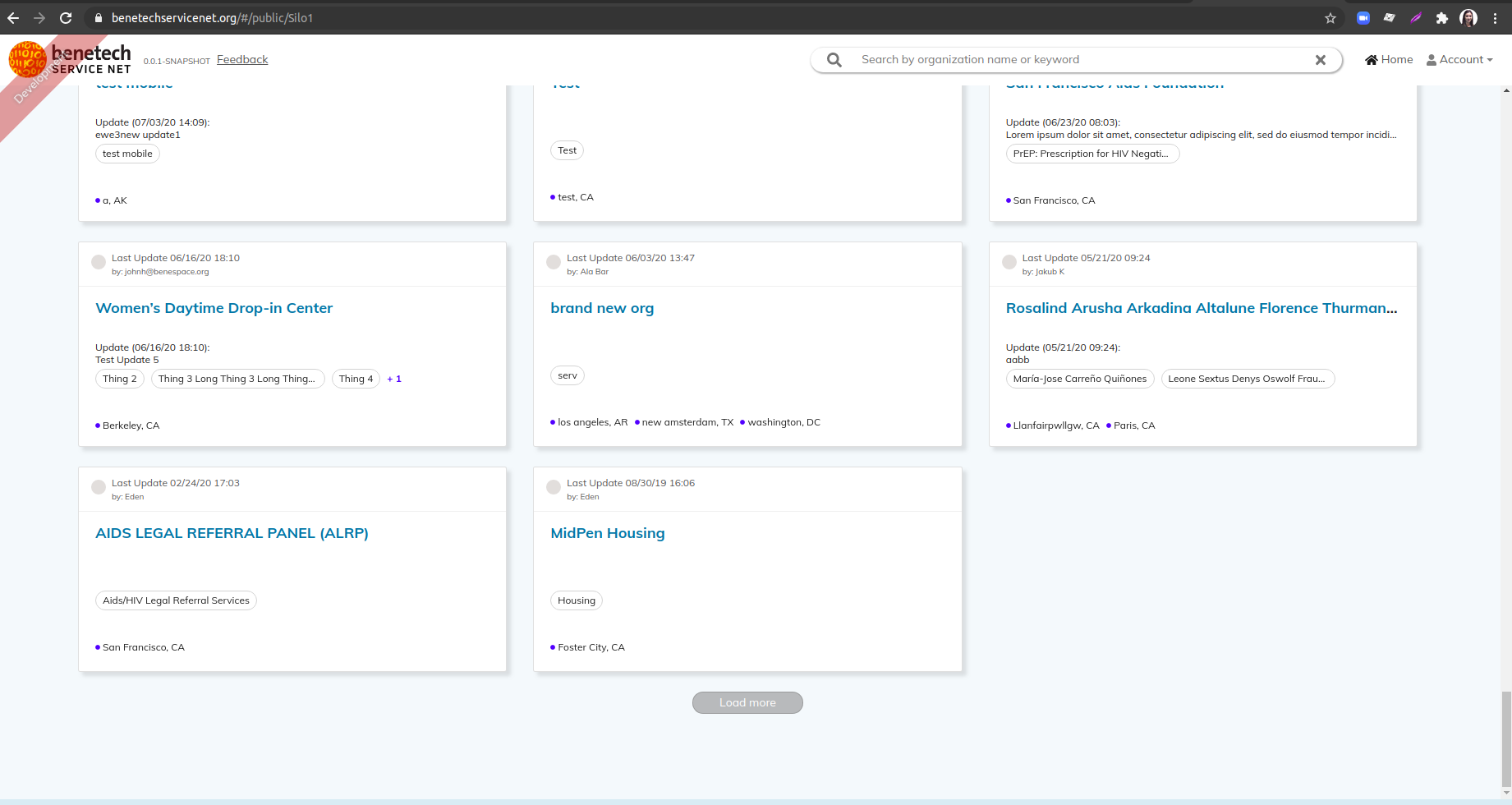 Update API endpoints to handle displaying OrgIDs tied to silo · Issue #1287 · openreferral ...