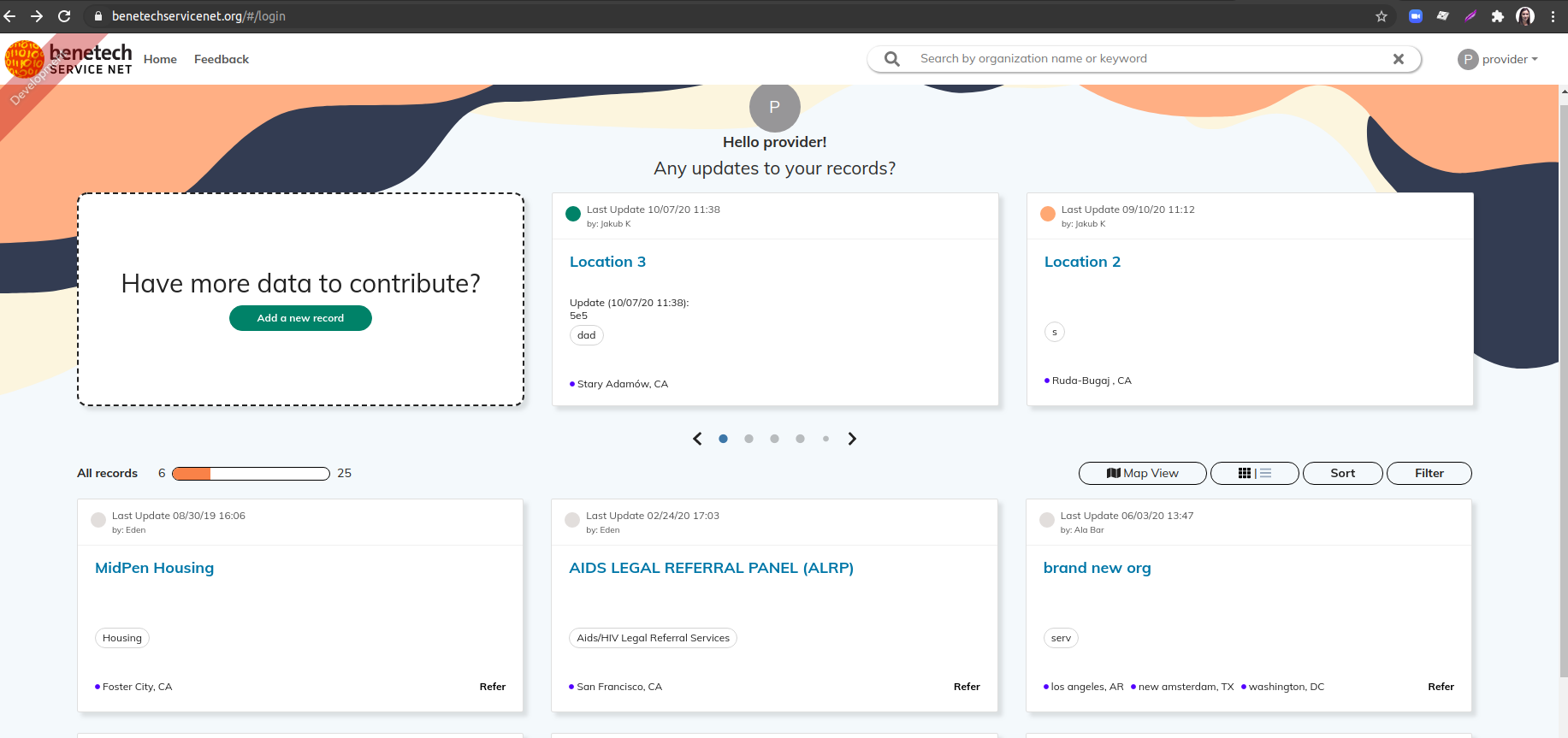 Update API endpoints to handle displaying OrgIDs tied to silo · Issue #1287 · openreferral ...