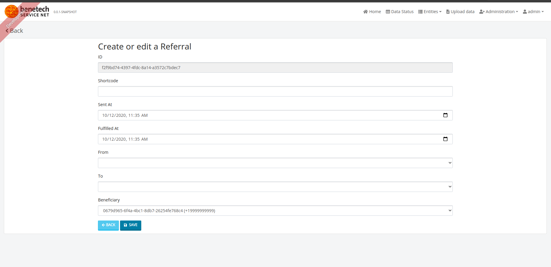 Service Net CBO Beneficiary Check In Menu Option in the Referral Header · Issue #1200 ...