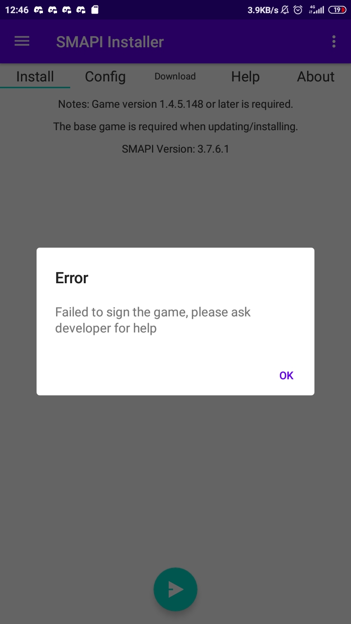 This problem is actually need to be fix · Issue #169 · ZaneYork/SMAPI-Android-Installer · GitHub