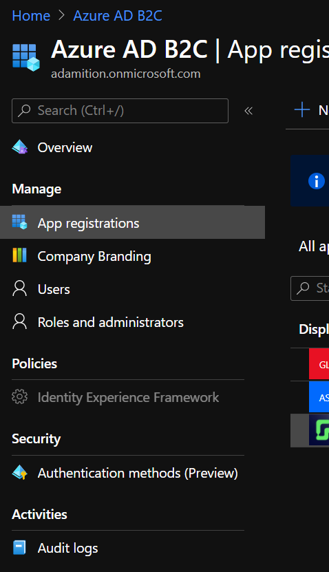 User Flows menu option not showing · Issue #64951 · MicrosoftDocs/azure-docs · GitHub