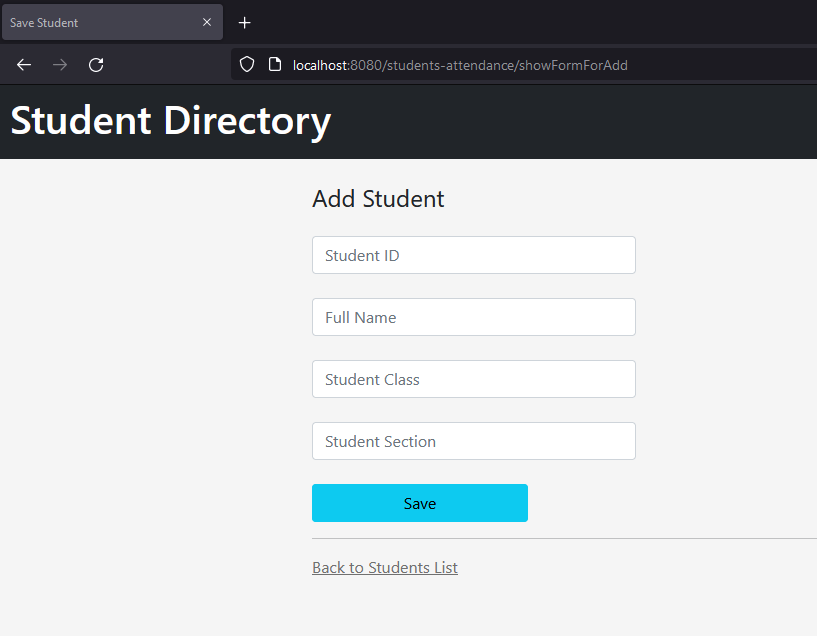 GitHub - Sakshem/student-attendance-manager