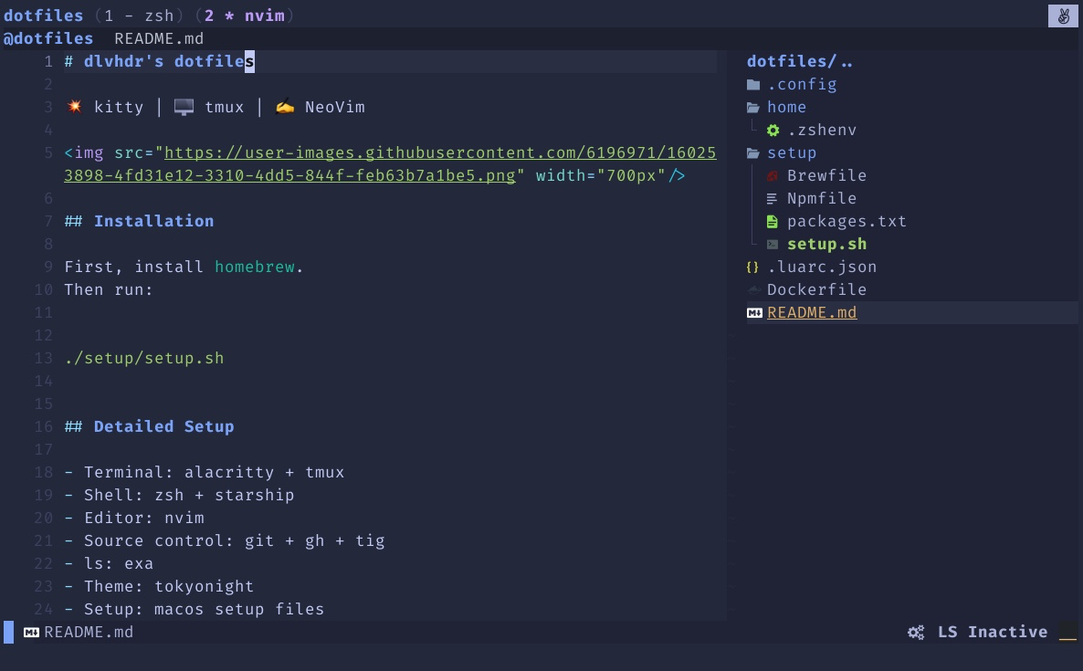 GitHub - dlvhdr/dotfiles: 🏠