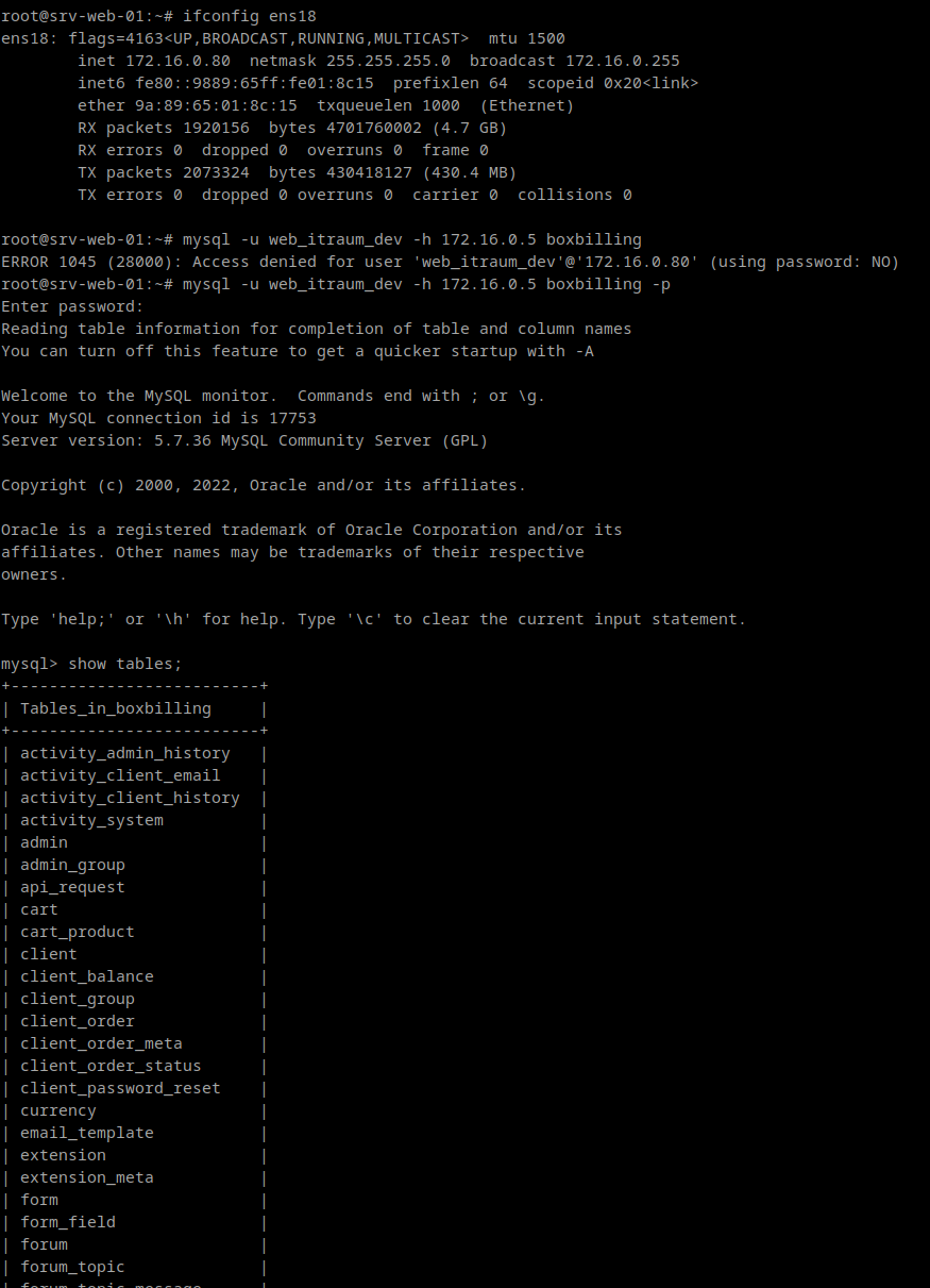 [Bug] SQL[42000] 1044 - Access denied for user · Issue #1238 ...