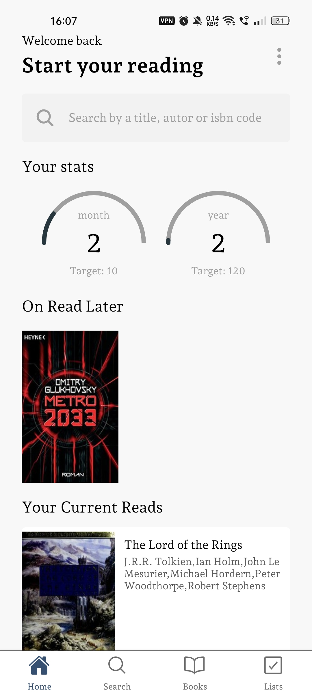 GitHub - MASSHUU12/bookapp: Mobile app for tracking reading.