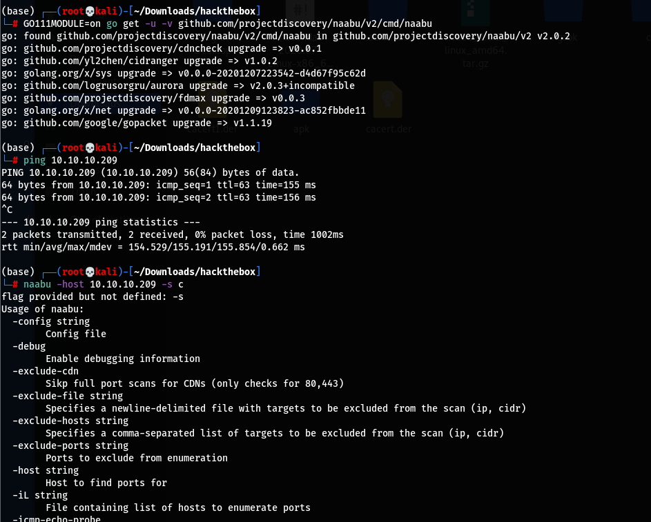 Not Scanning HTB Boxes · Issue #99 · projectdiscovery/naabu · GitHub
