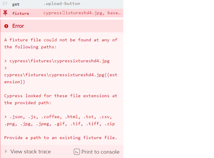 Unable To Upload Picture Issue 8593 Cypress Io Cypress Github