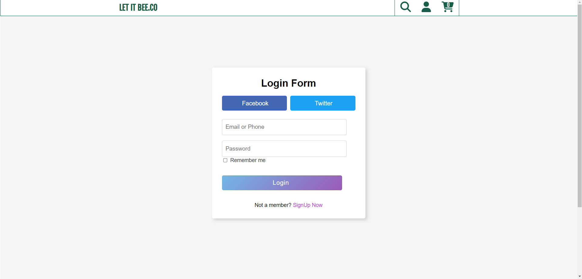 GitHub - GauravRana12/LET-IT-BEE.CO-Honey-Store-Website: LetItBee.co is ...