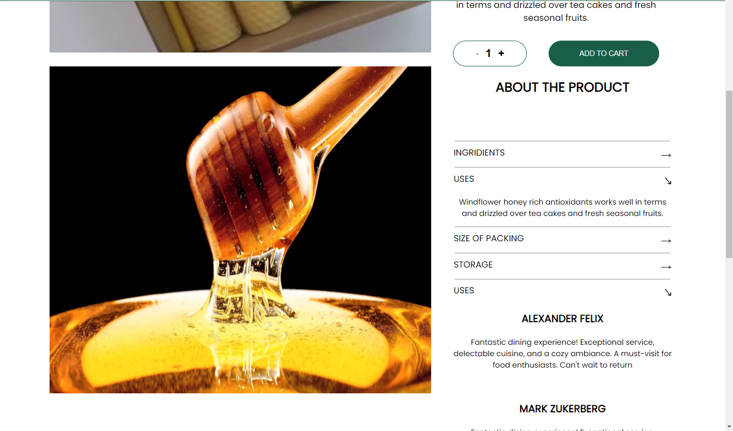 GitHub - GauravRana12/LET-IT-BEE.CO-Honey-Store-Website: LetItBee.co is ...