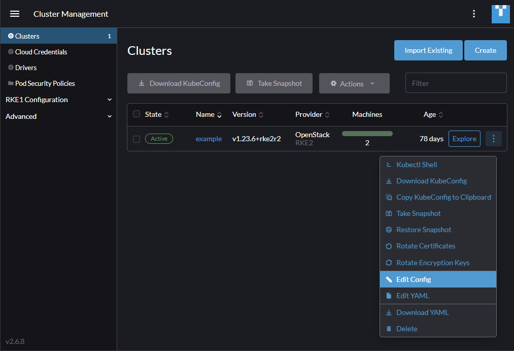 [BUG] Cluster Owner is unable to edit OpenStack RKE2 cluster · Issue #39290 · rancher/rancher ...
