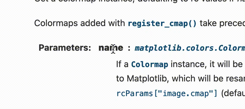 [Doc]: Double clicking parameter name also highlights next item of text · Issue #21432 ...