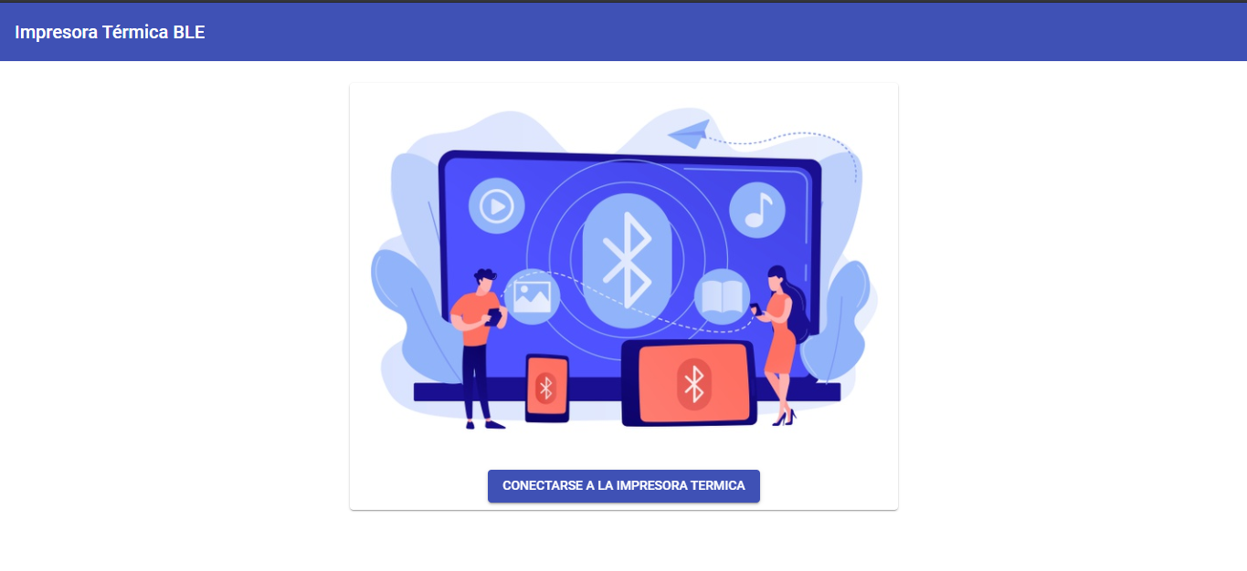 GitHub - ramirezsebas/ble-impresora-termica-angular: Una aplicacion web en angular que permite ...