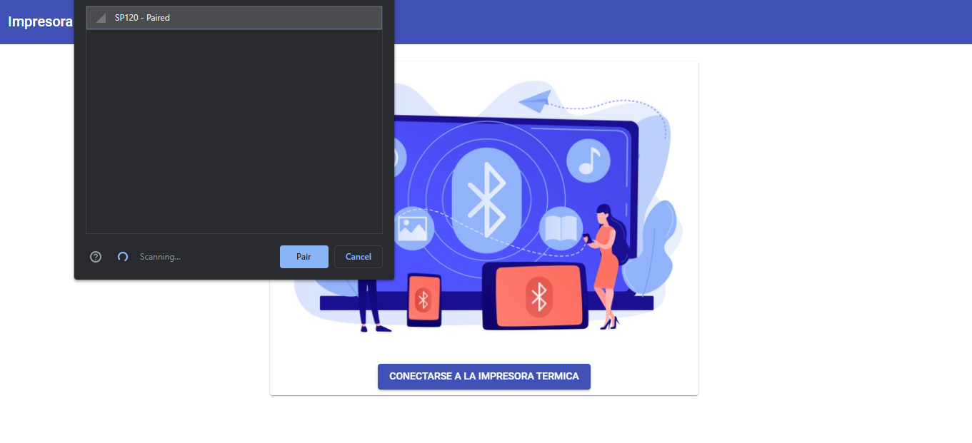 GitHub - ramirezsebas/ble-impresora-termica-angular: Una aplicacion web en angular que permite ...