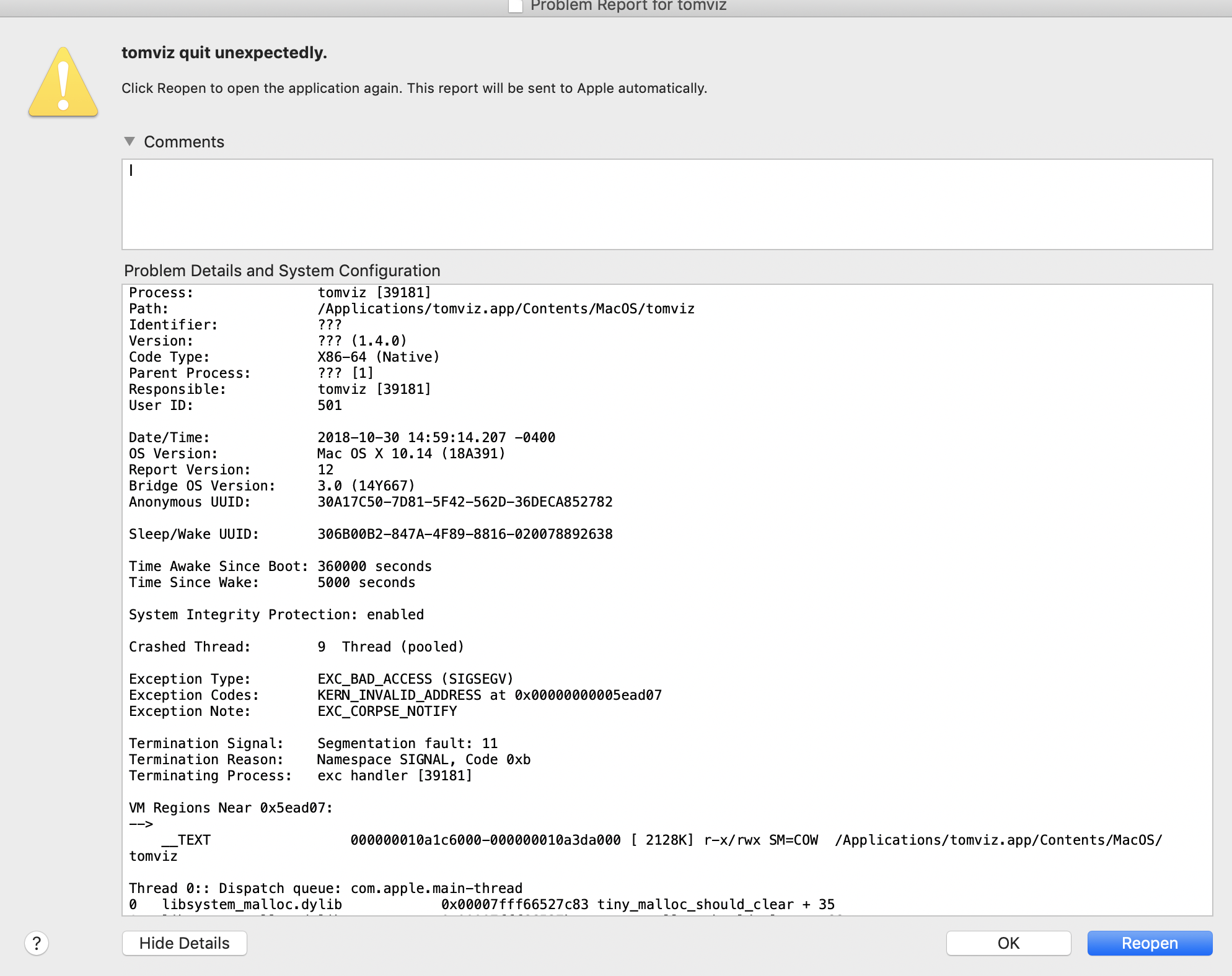 Tomviz Crashes On Launch Wont Open · Issue 1723 · Openchemistry Tomviz · Github