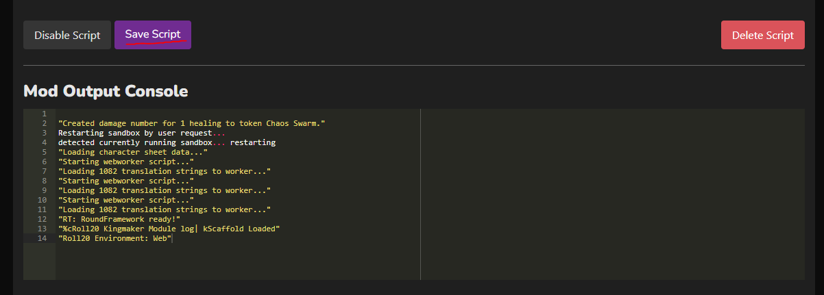 GitHub - UnyuCord/Roll20Scripts: Collection of scripts I made for my DnD campaign