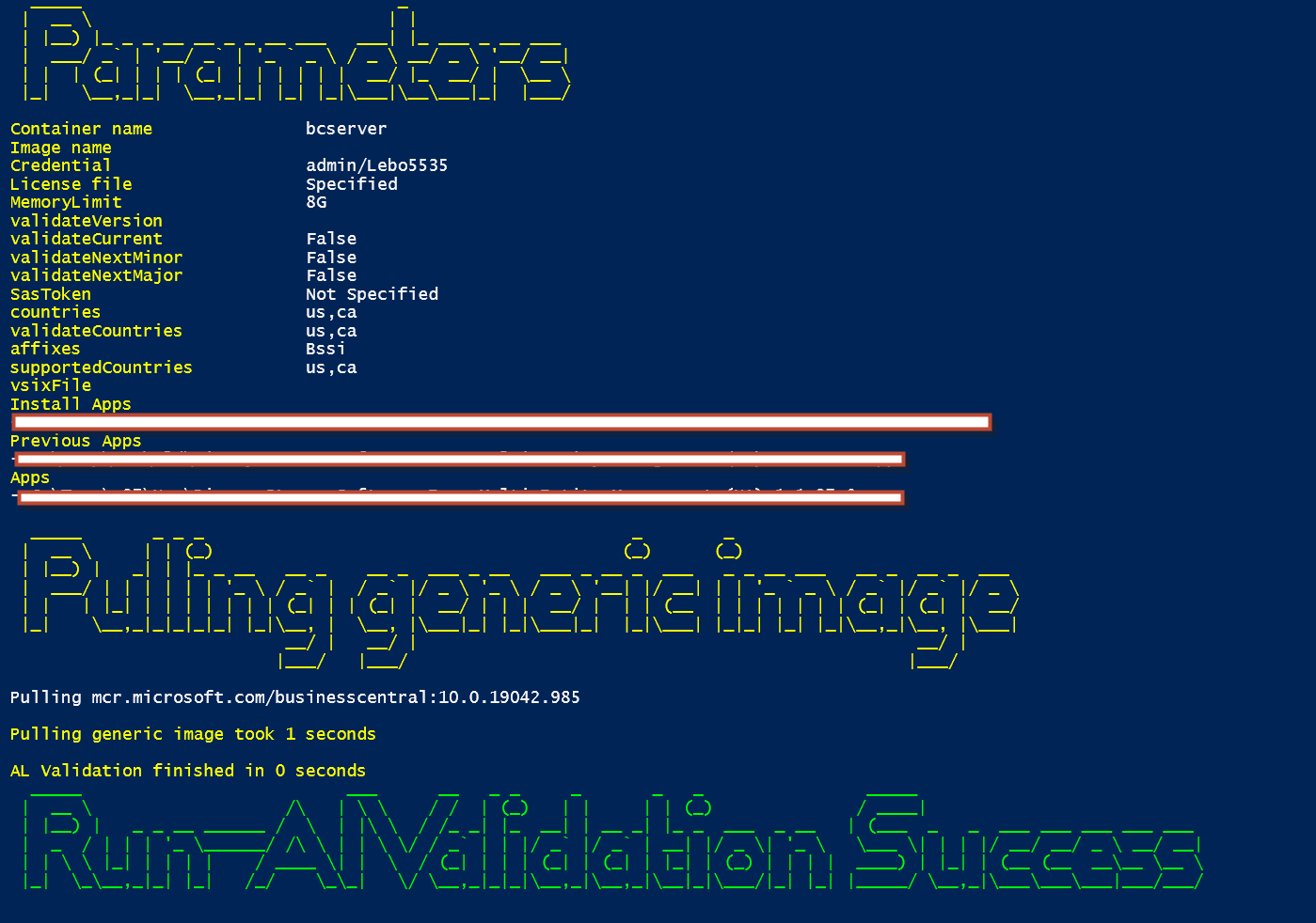 Run-AlValidation issue · Issue #1984 · microsoft/navcontainerhelper · GitHub