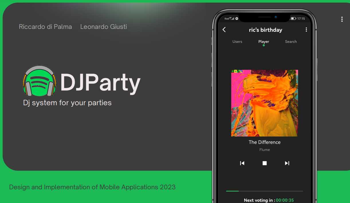 GitHub - giusti-leo/DjParty: Dj Party is a Mobile Application for music management at parties ...