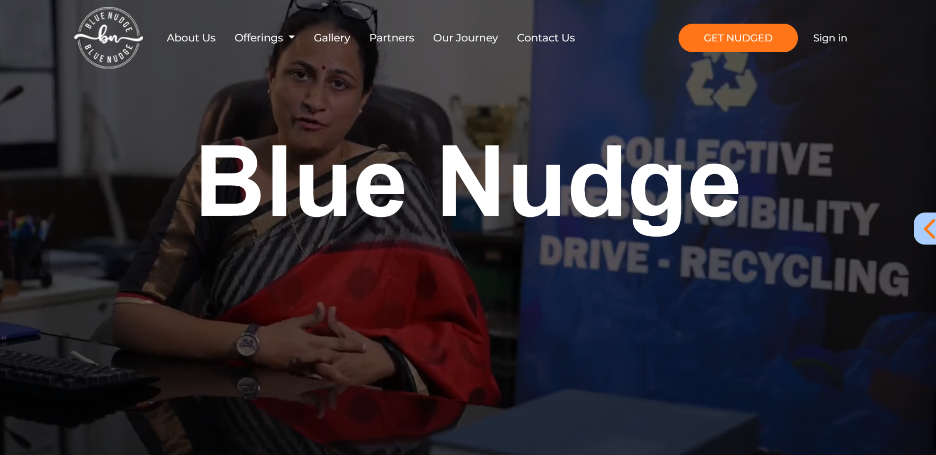 GitHub - wendemsky/Blue-Nudge-Website: This was the task given to me during the internship at ...