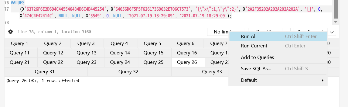 Break the Run all when error occurd in SQL · Issue #504 · TablePlus/TablePlus-Windows · GitHub