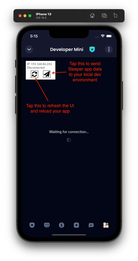GitHub - blitzstudios/sleeper-mini: An example project for third party integration in Sleeper.