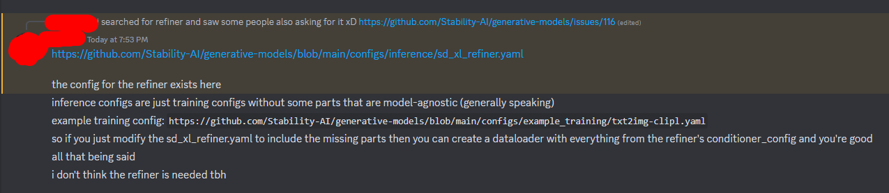 sdxl Refiner · Issue #214 · bghira/SimpleTuner · GitHub
