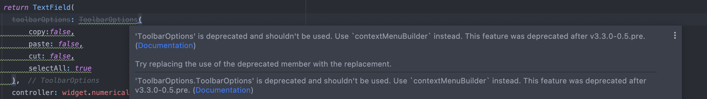 Enabledisable Copypaste Functionality In Textfield · Issue 132191