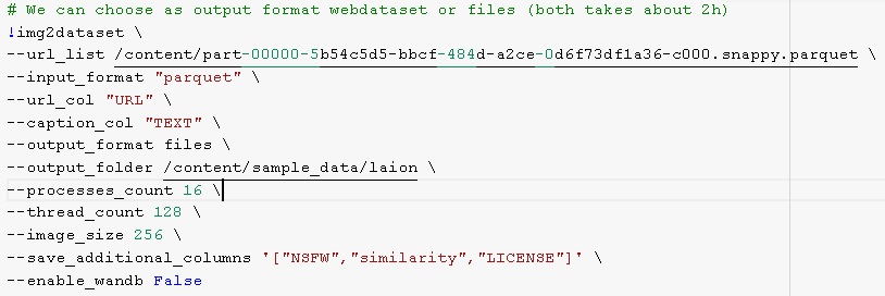Need Help in using custom dataset(Important) · Issue #108 · rom1504/clip-retrieval · GitHub