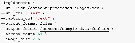 Need Help in using custom dataset(Important) · Issue #108 · rom1504/clip-retrieval · GitHub