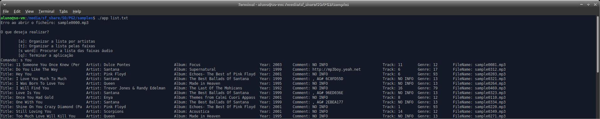 GitHub - BernardoCBP/Audio-Catalog: A C program for cataloging MP3 ...