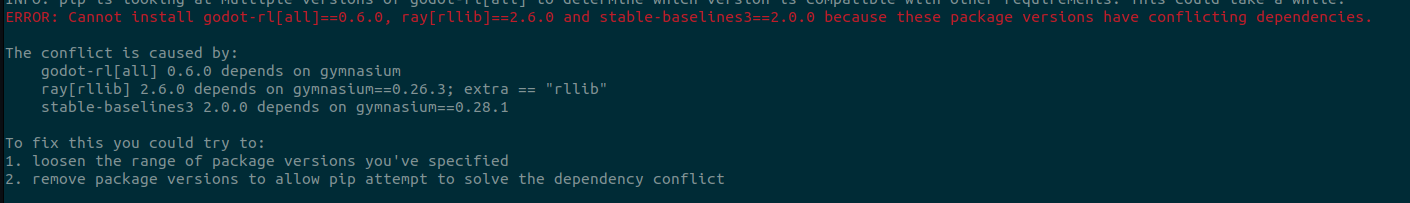 ray[rllib] does not work in godotrl 0.6.0 · Issue #139 · edbeeching/godot_rl_agents · GitHub