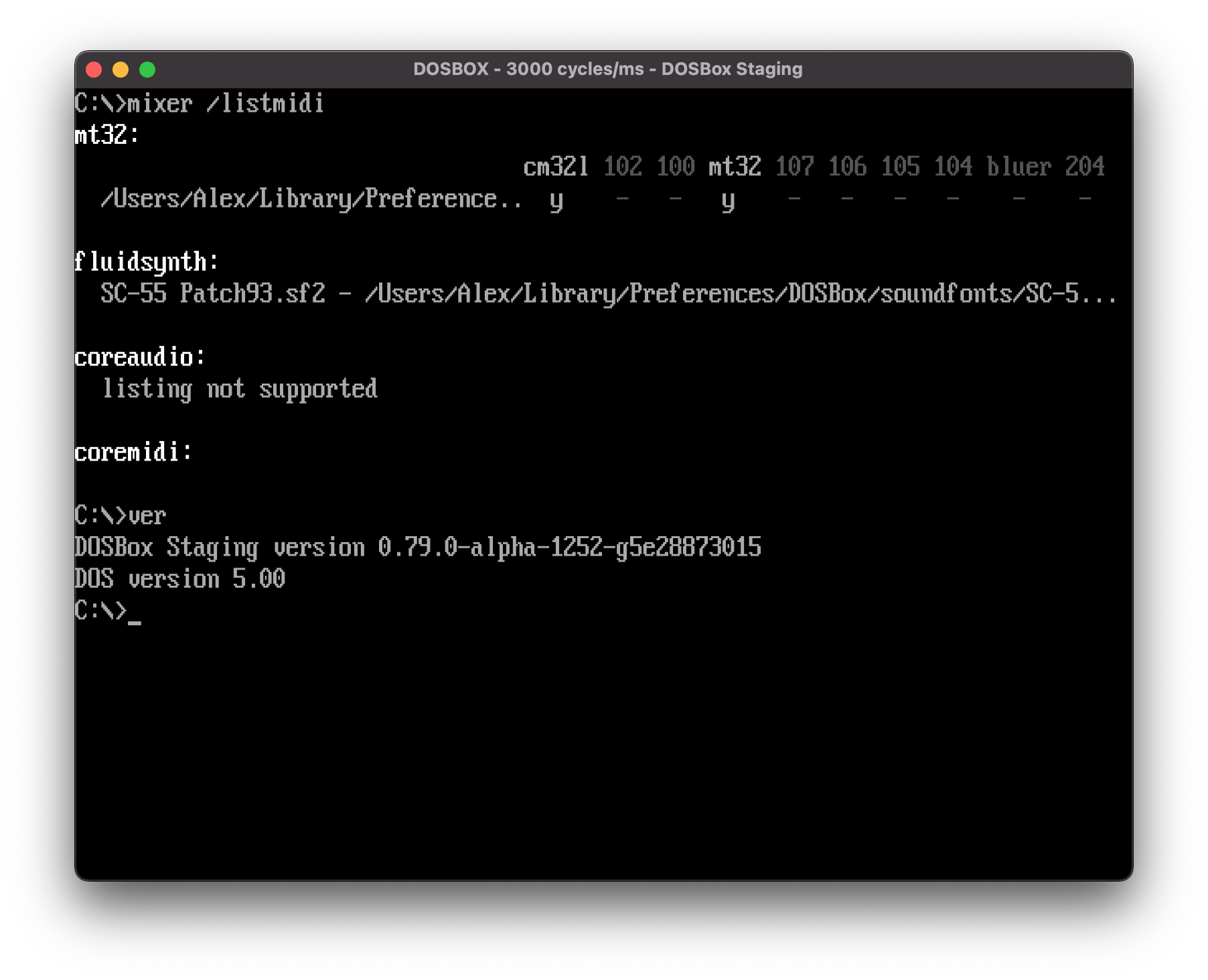 Currently selected MT-32 model is not indicated when `model = auto` · Issue #1892 · dosbox ...