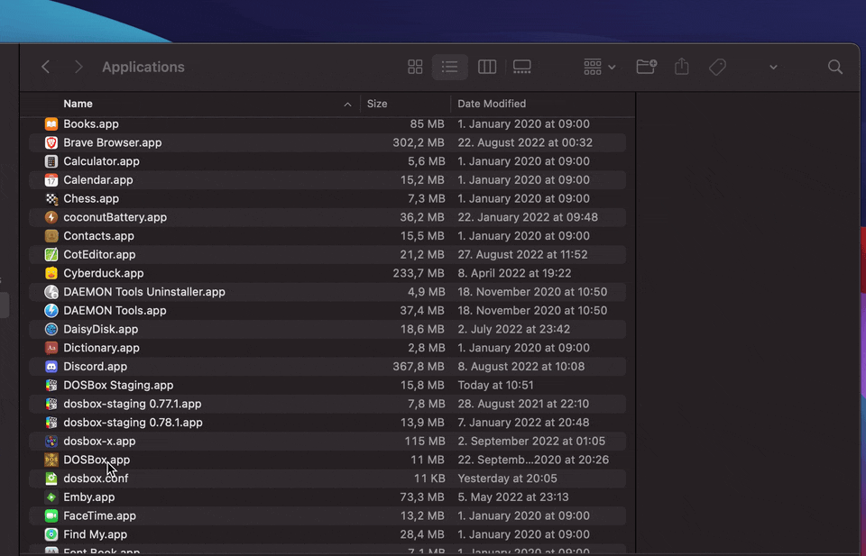 Sign the DOSBox Staging app for an easier, quicker and less scary first ...